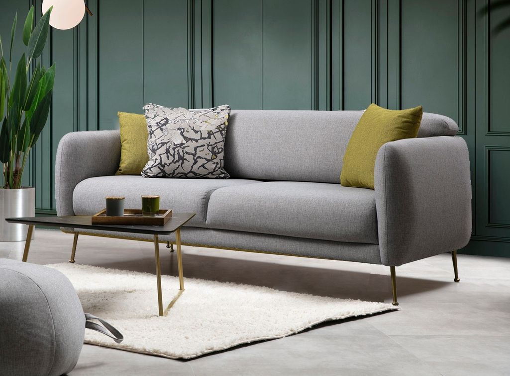 Les Tendances - canape Sevilla Gris clair | LesTendances.fr