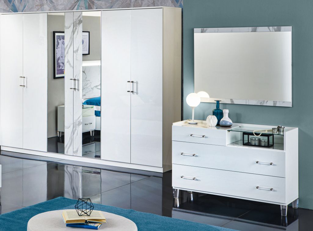 Les Tendances - commode cristal blanc | LesTendances.fr