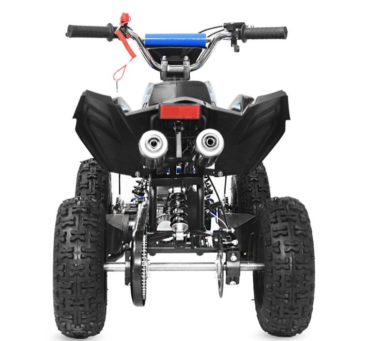 Quad enfant sport Python 49cc 6" noir et bleu | LesTendances.fr
