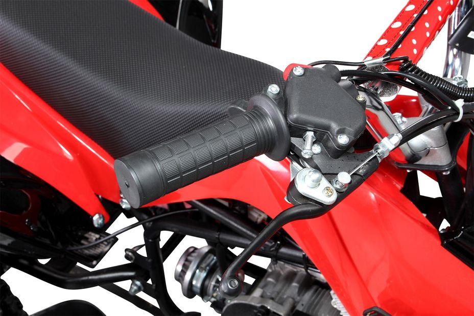 Python 49cc e-start 6" noir Quad enfant | LesTendances.fr