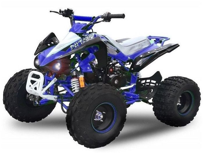 Quad 125cc automatique Speedbird RS8 bleu | LesTendances.fr