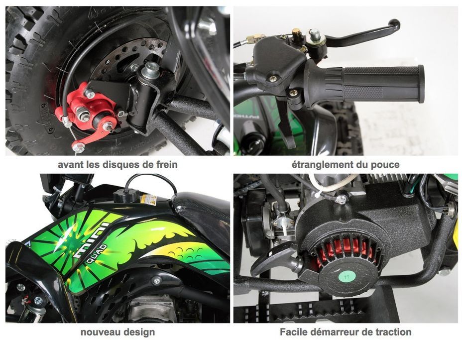 Quad 49cc Python deluxe 6 | LesTendances.fr