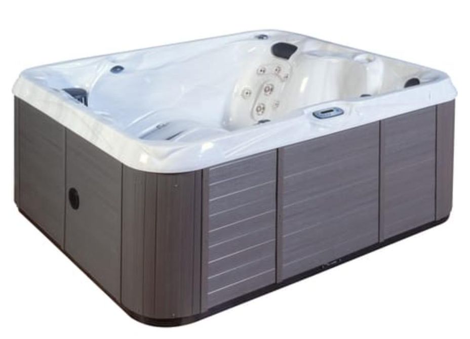 Waterclip - Spa rigide rectangulaire 5 places Haila avec couverture ...