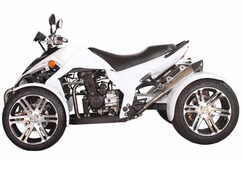 Spy Racing - Spy Racing 350cc F3 injection blanc Quad homologué ...