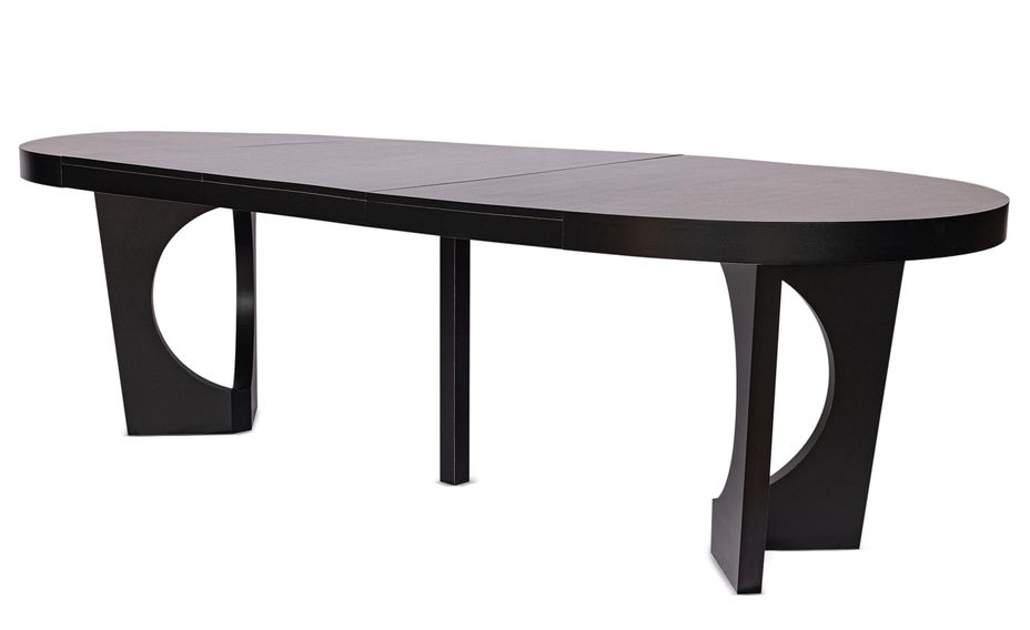 Table ronde extensible Kalipso Noir | LesTendances.fr