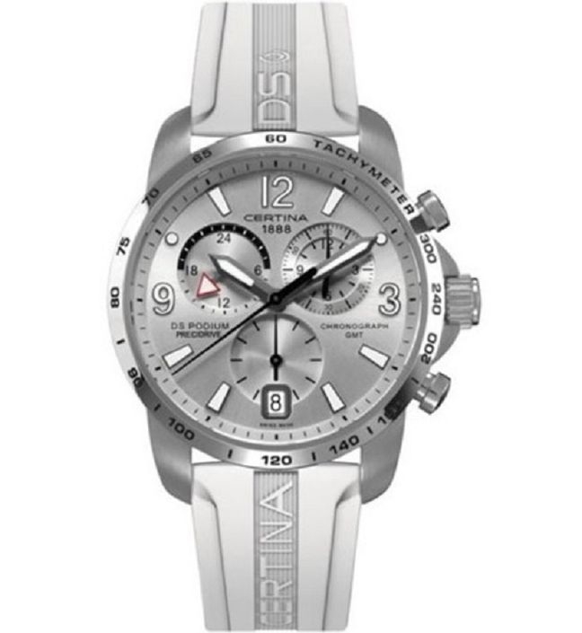 Certina Ds Podium Precidrive Chronograph Gmt Aluminium C001.639.97.037 ...