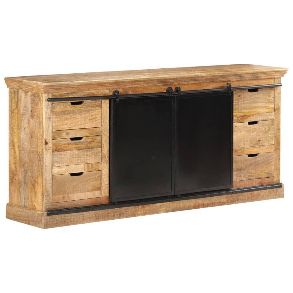 Home - Buffet 180x40x81 cm Bois de manguier massif | LesTendances.fr