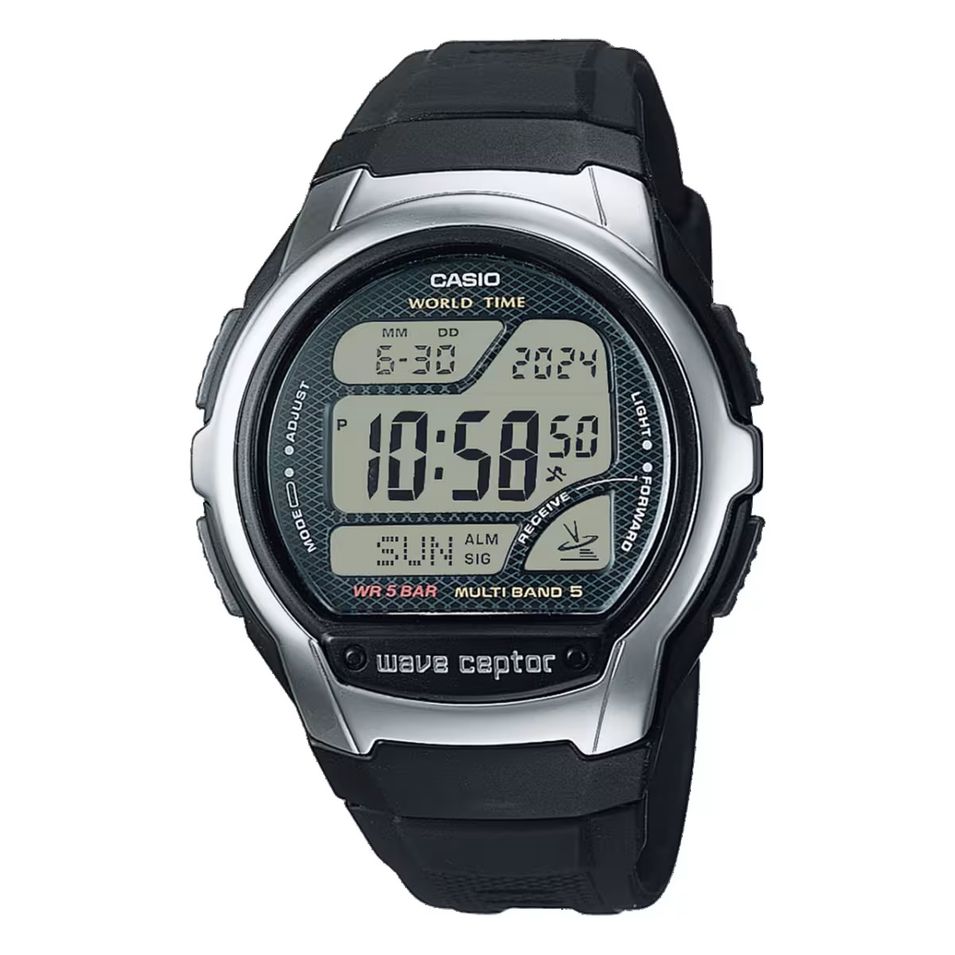 Casio Wave Ceptor - World Time, Radio Controlled, Radio Signal Receiver ...